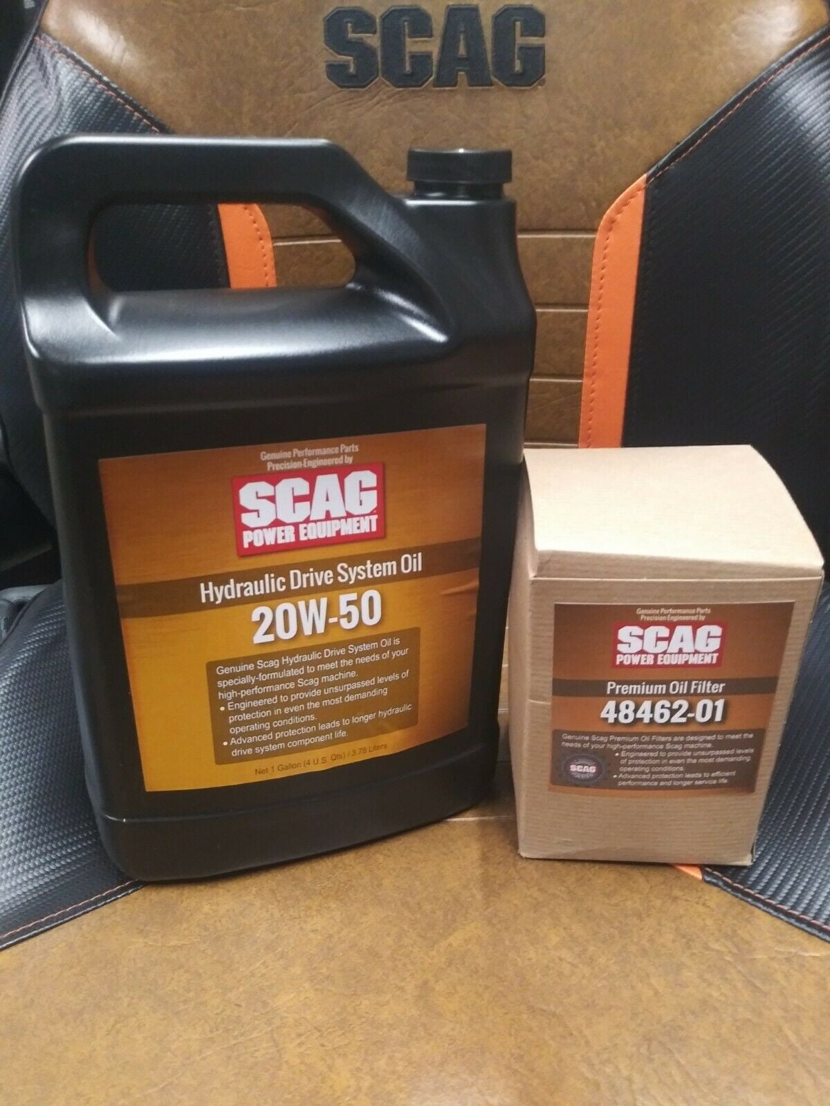 SCAG Genuine OEM Hydro Oil Change Kit For Tiger Cat, Tiger Cat II, V ...