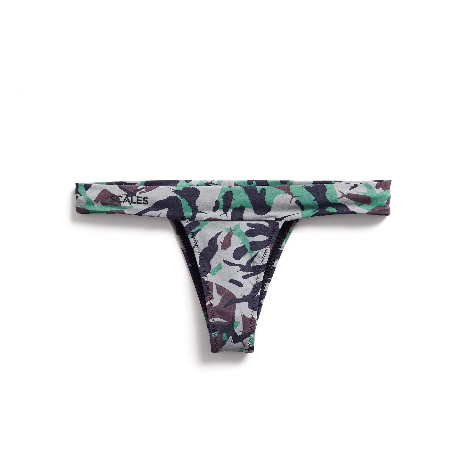 SCALES Frigate Camo Banded Bottom Tan Camo, XLarge Swimwear - Walmart.com