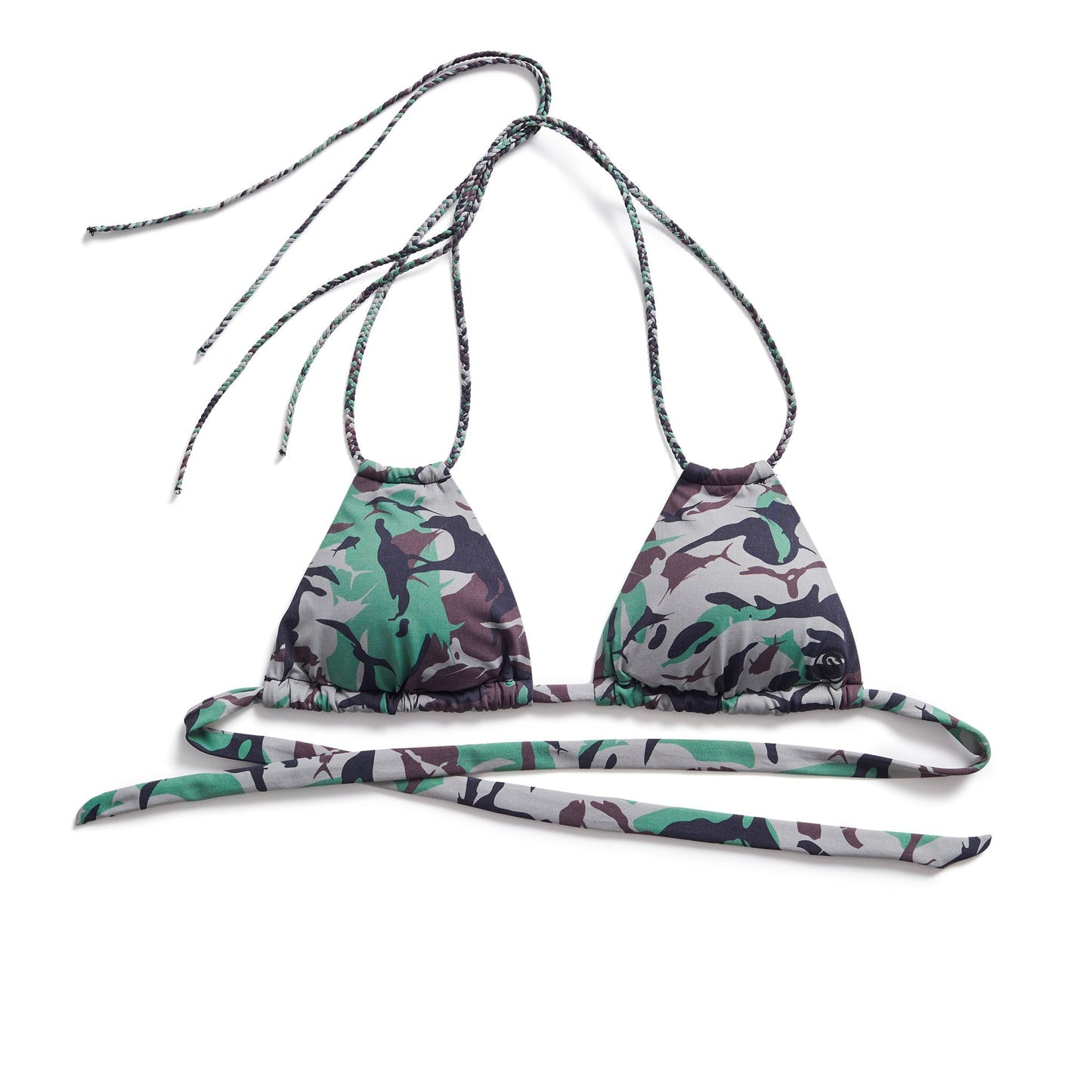 SCALES Frigate Camo Bimini Twist Top Tan Camo, XLarge Swimwear ...