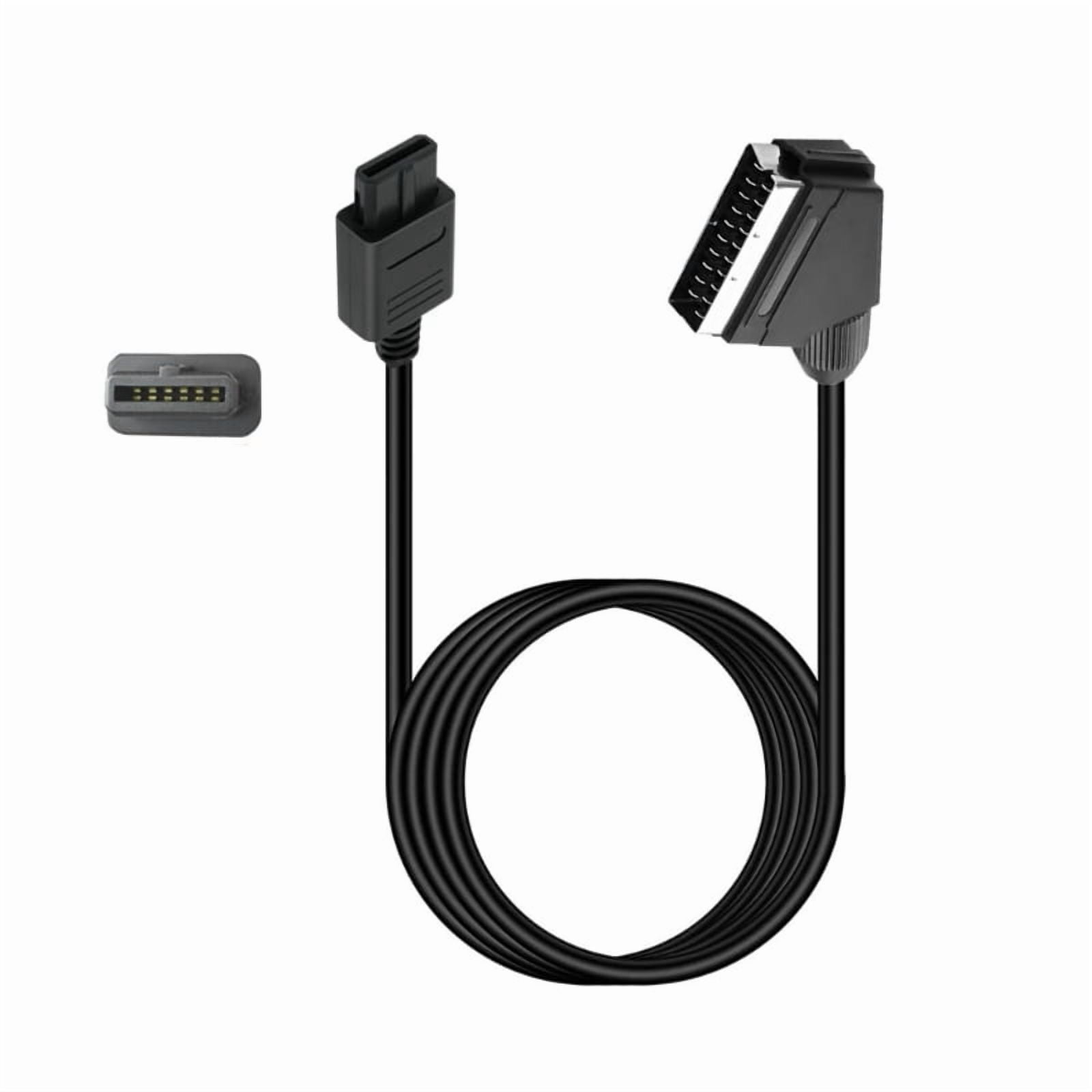 SCART RGB Cable for NGC/N64/SFC/SNES Classic Gaming Systems 1.8m Copper ...