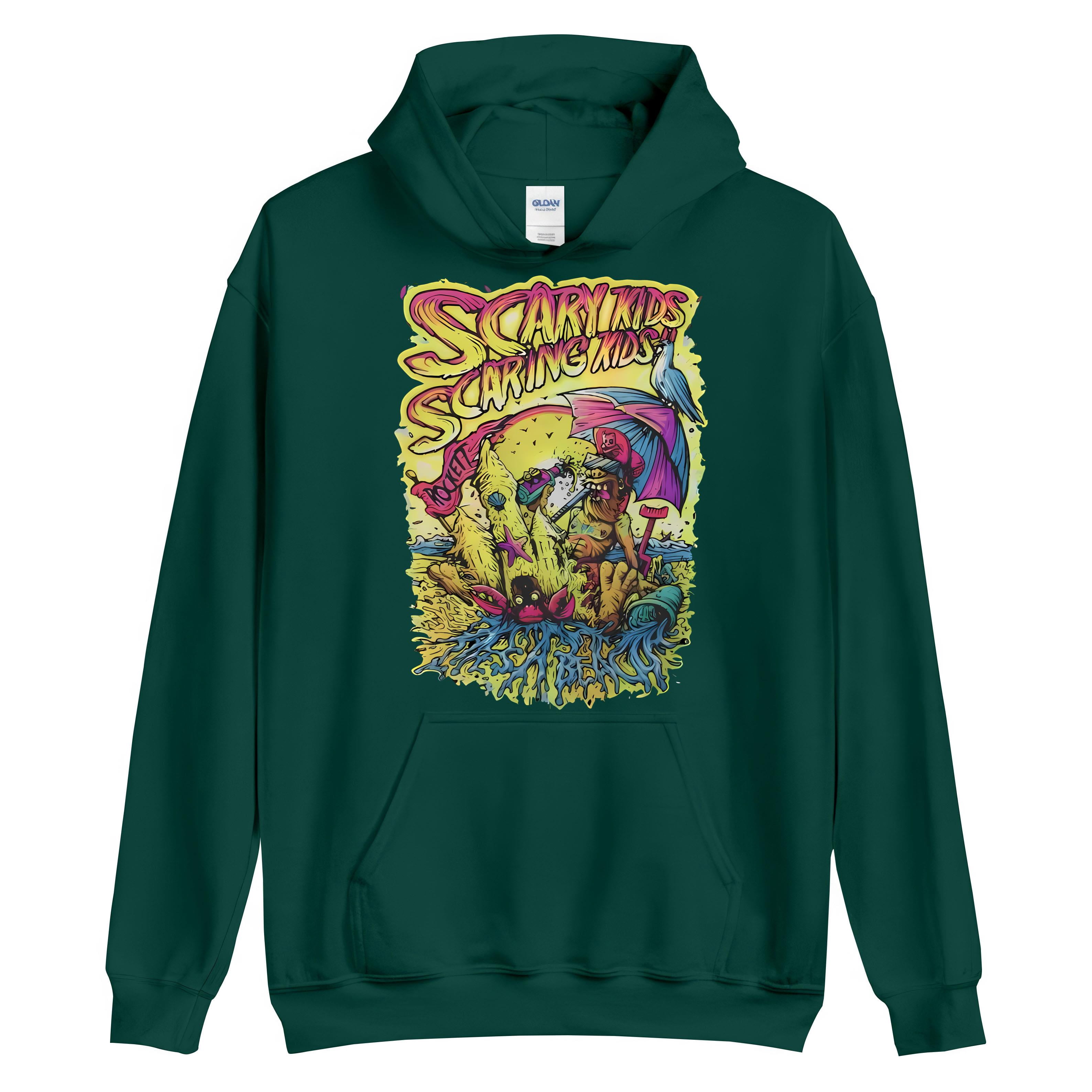 SCARY KIDS SCARING KIDS Life’s Beach Emo Post-Hardcore Band T-Shirt ...