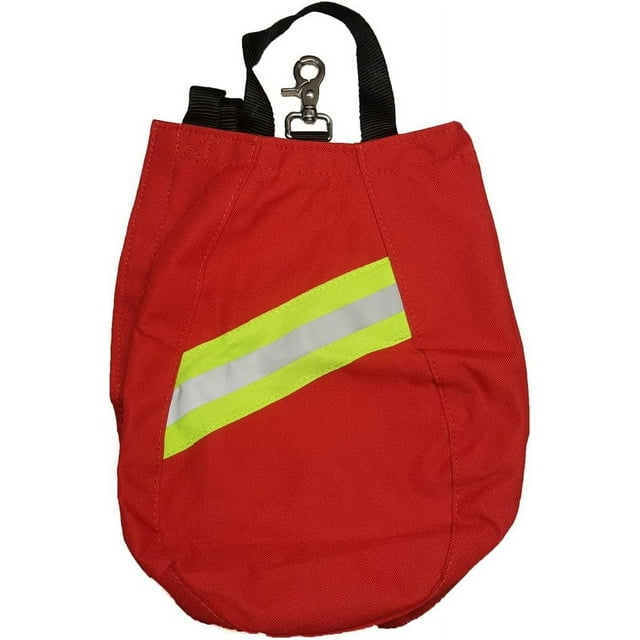 SCBA Air Pak Respirator Mask Face Piece Bag for First Responder - Red ...