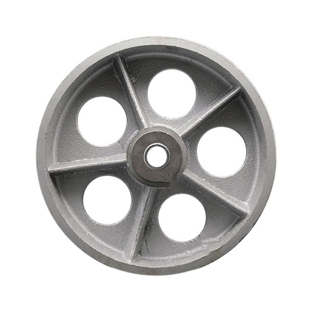 SCC-10" Semi Steel Cast Iron Wheel Only w/Roller Bearing -3/4" Bore ...