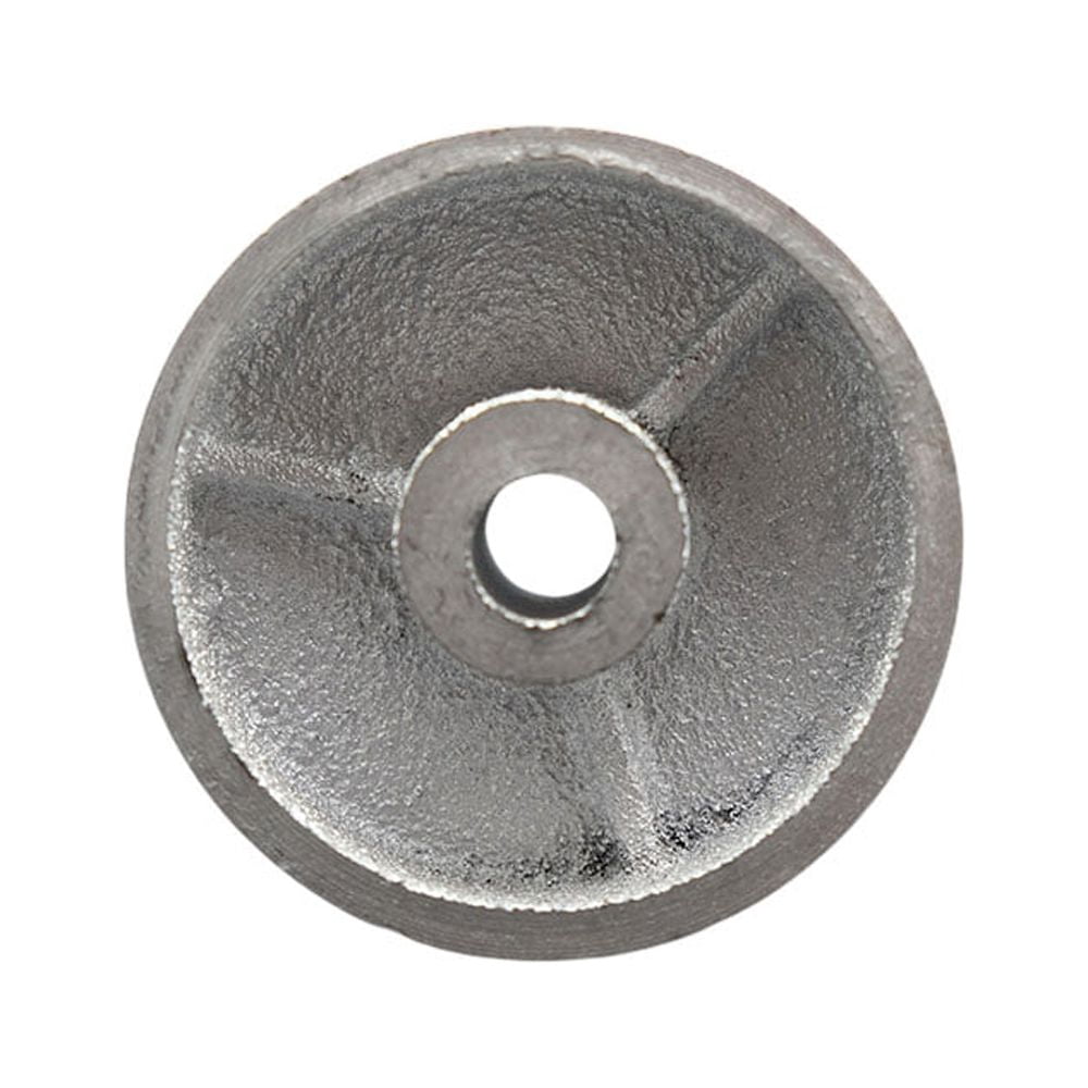 SCC - 3" Semi Steel Cast Iron Wheel Only - 1/2" Bore - 350 lbs Capacity ...