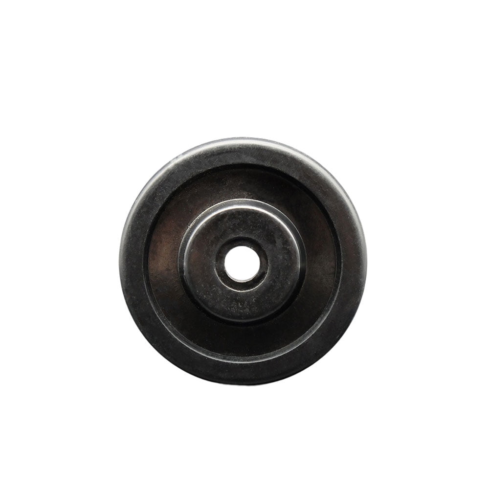 SCC - 3" Soft Rubber Wheel Only - 3/8" Bore - 175 lbs Capacity ...