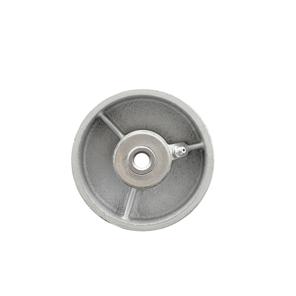 SCC-4" Semi Steel Cast Iron Wheel Only w/Roller Bearing -1/2" Bore-700 ...