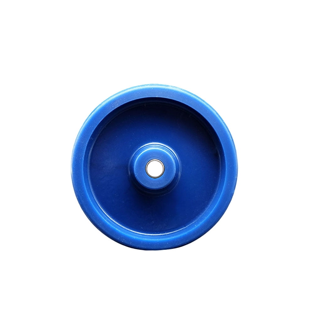 SCC - 5" Solid Polyurethane Wheel Only - 3/8" Bore - 700 lbs Capacity ...