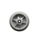 SCC-8" Thermoplastic Rubber Flat Tread Wheel Only w/Ball Bearing-600 ...
