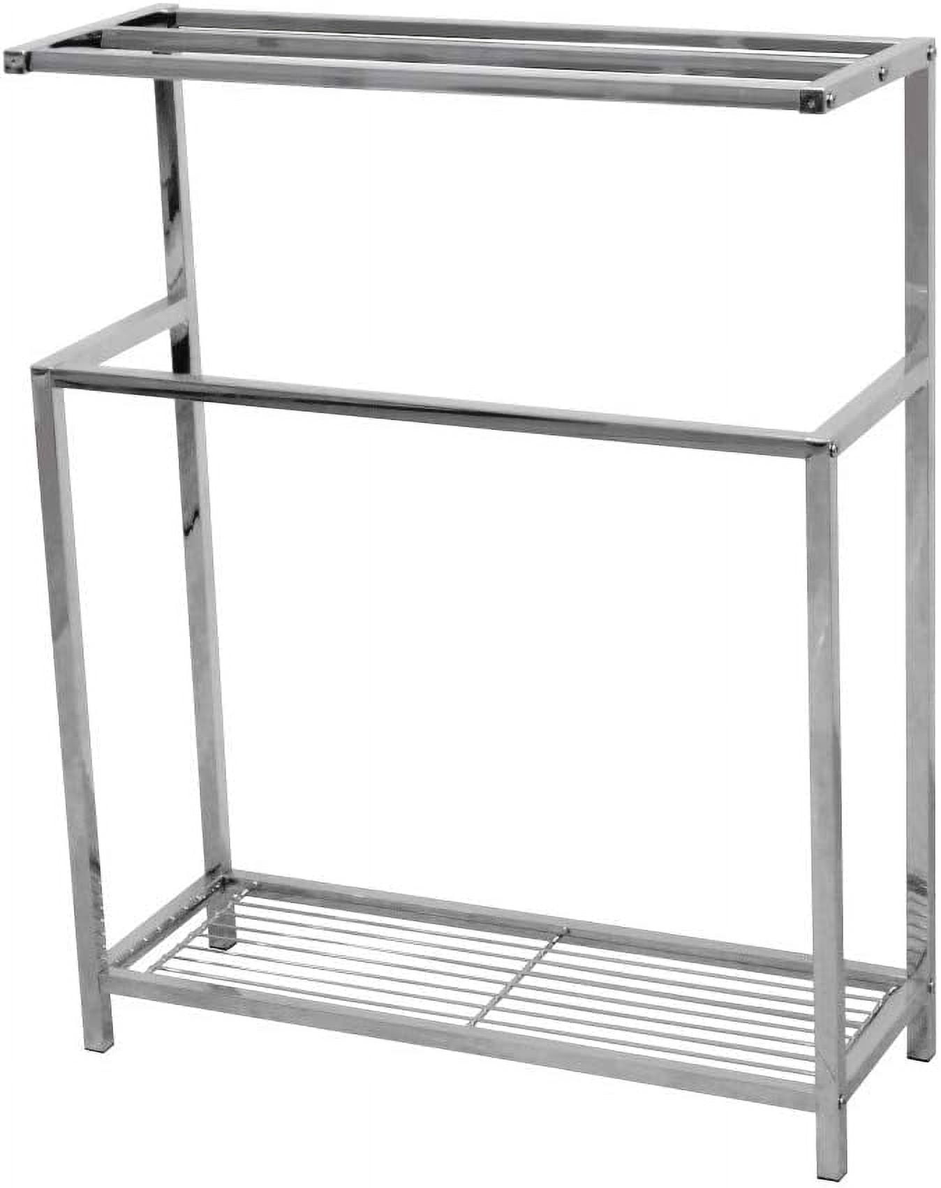 SCC8361 Edenscape Freestanding Towel-Rack, Polished Chrome - Walmart.com
