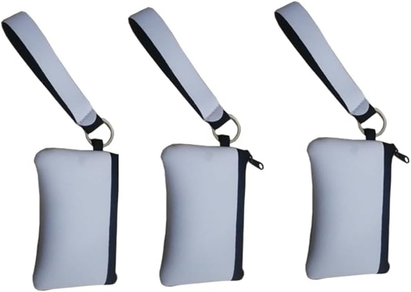 SCCFMM 30 PCS Sublimation Blank Neoprene Coins Purse Bag DIY Heat ...