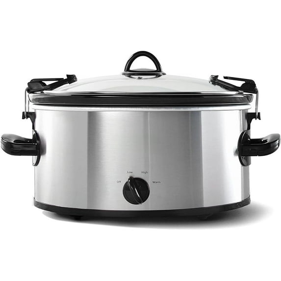 SCCPVL600S Cook' N Carry 6-Quart Oval Manual Portable Slow Cooker ...