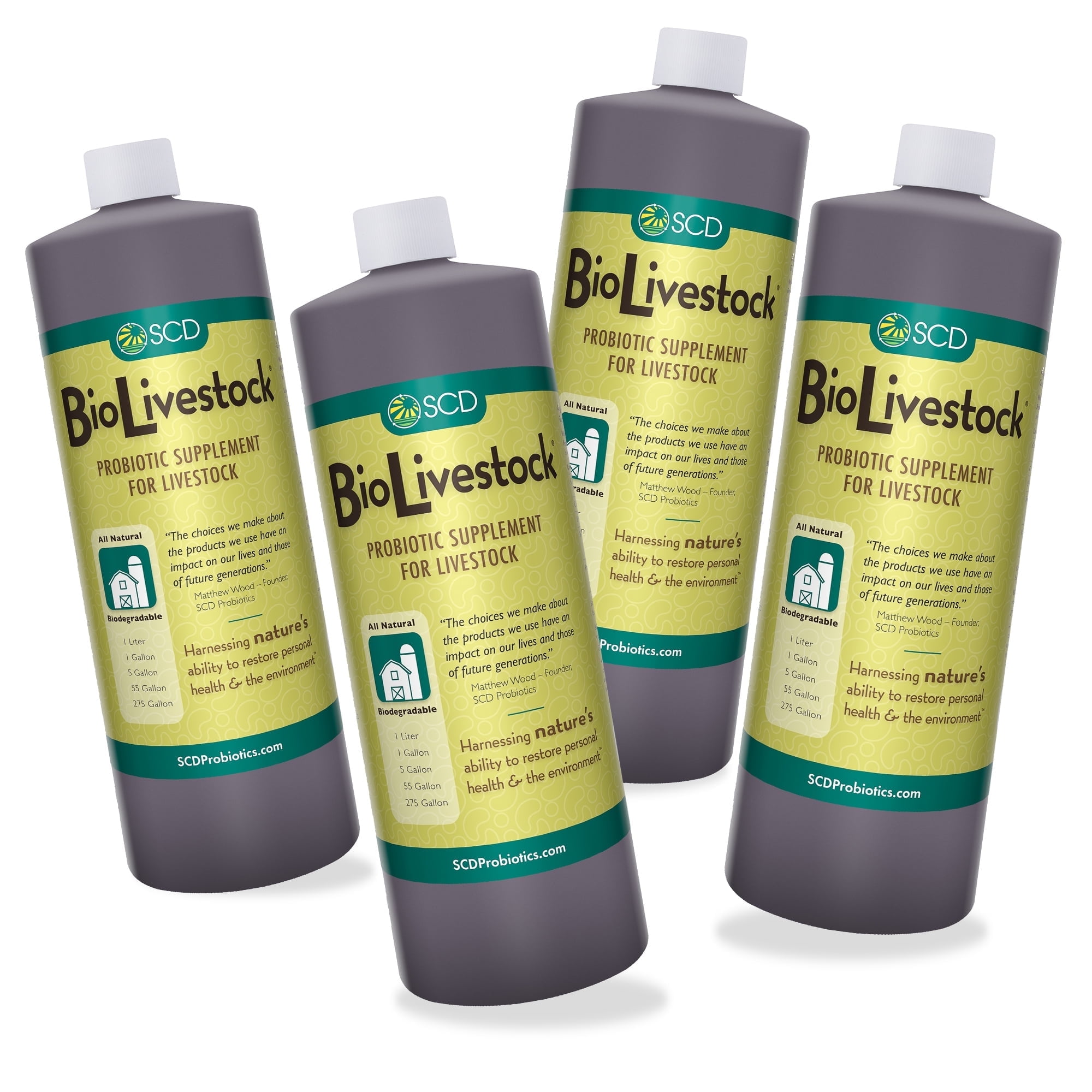 SCD Bio Livestock - Probiotic Feed and Water Additive - Probiotics for ...