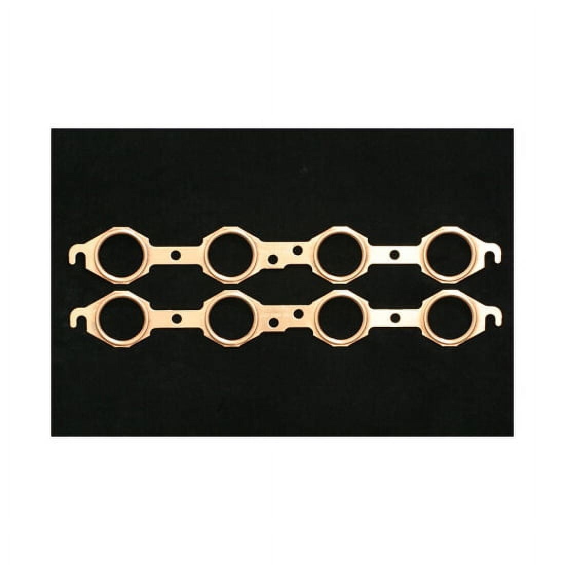 SCE Gaskets 4119 Copper Exhaust Gaskets, 1.76in Round Port, LS1-6 ...