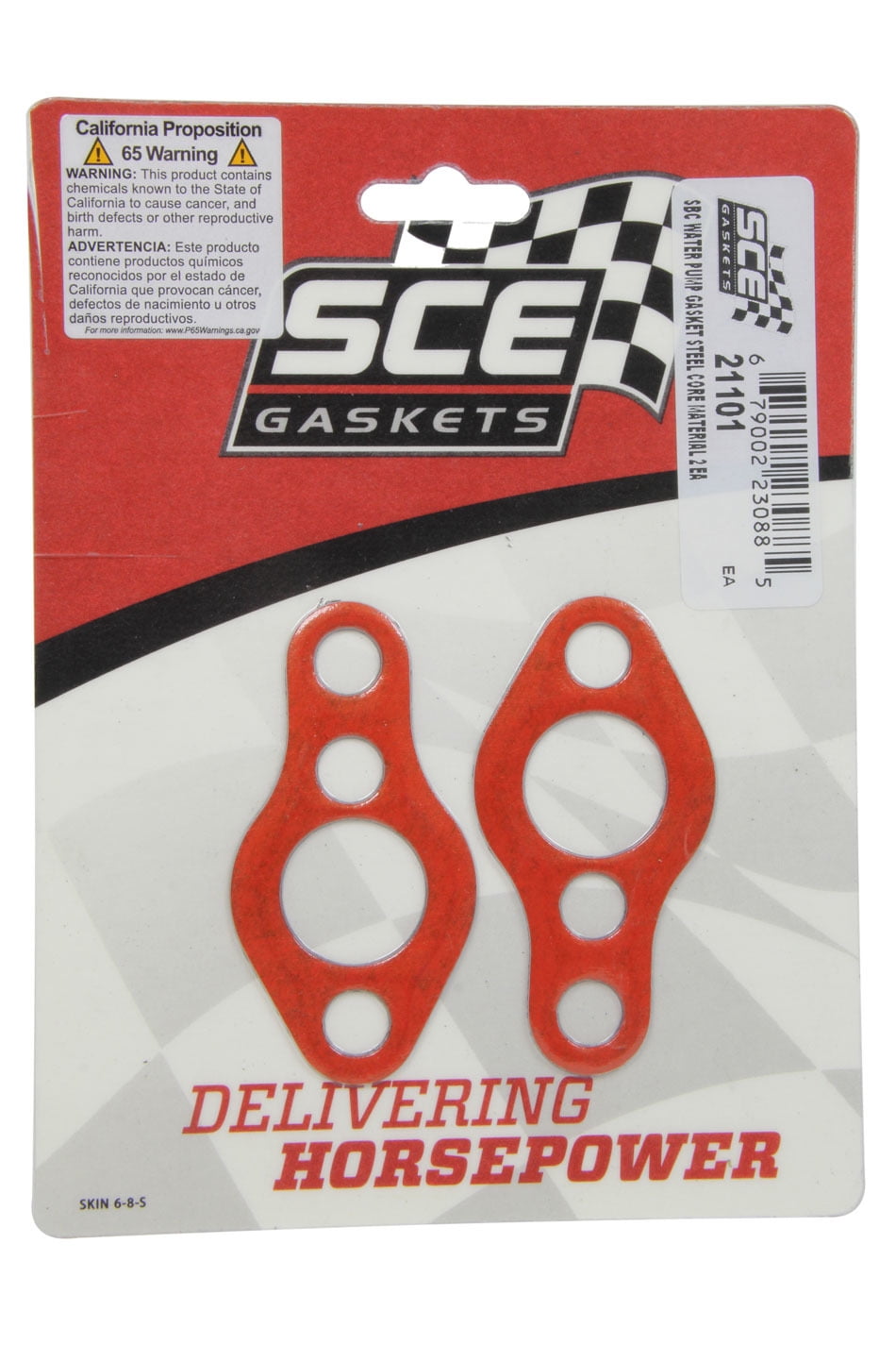 SCE Gaskets 21101 Water Pump Gasket - Composite - Pair - Walmart.com