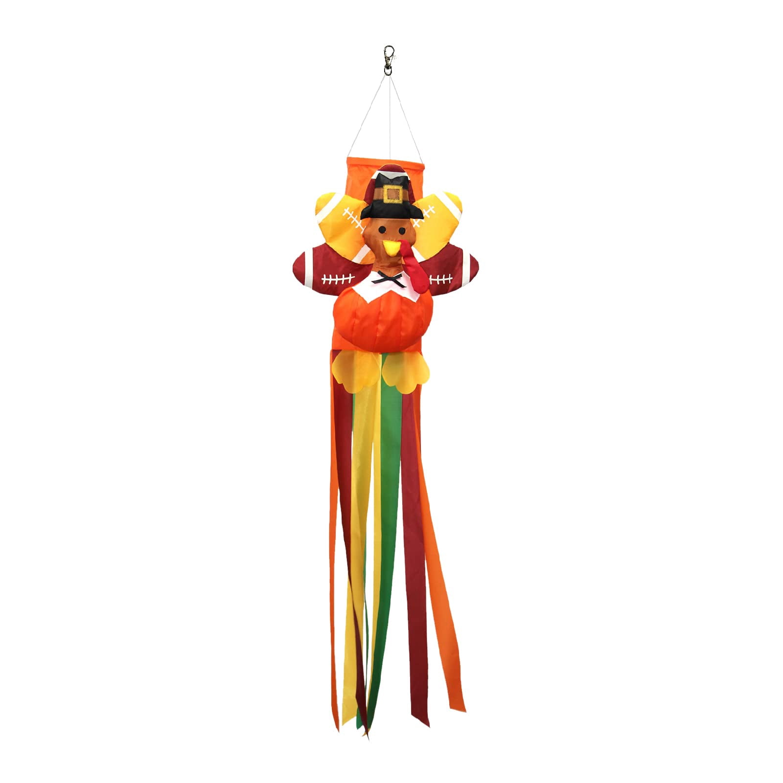 SCENDOR 42 Inch Turkey DHF10 Windsocks Decorative Holiday Turkey ...