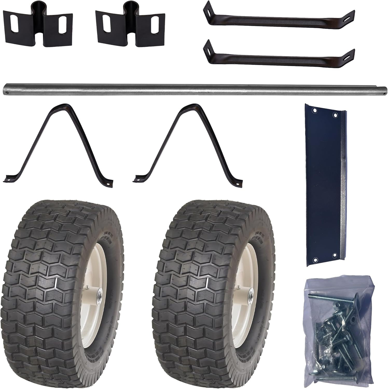 SCENIC ROAD Parts Box Only for Dual-Wheel 8 Cu Ft Wheelbarrow with 16 ...