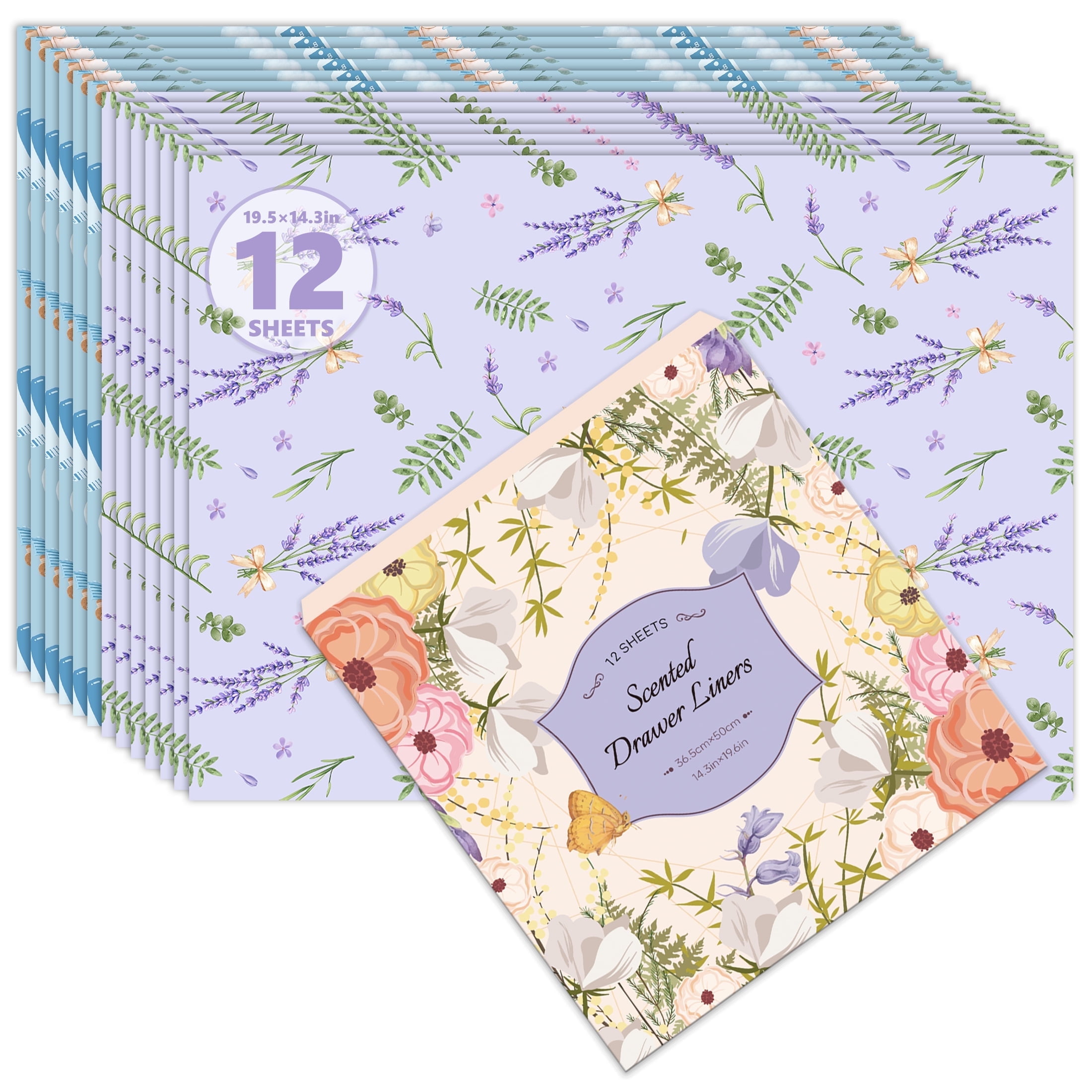 SCENTORINI Fresh Scented Drawer Paper for Bedroom Dresser, Closet ...