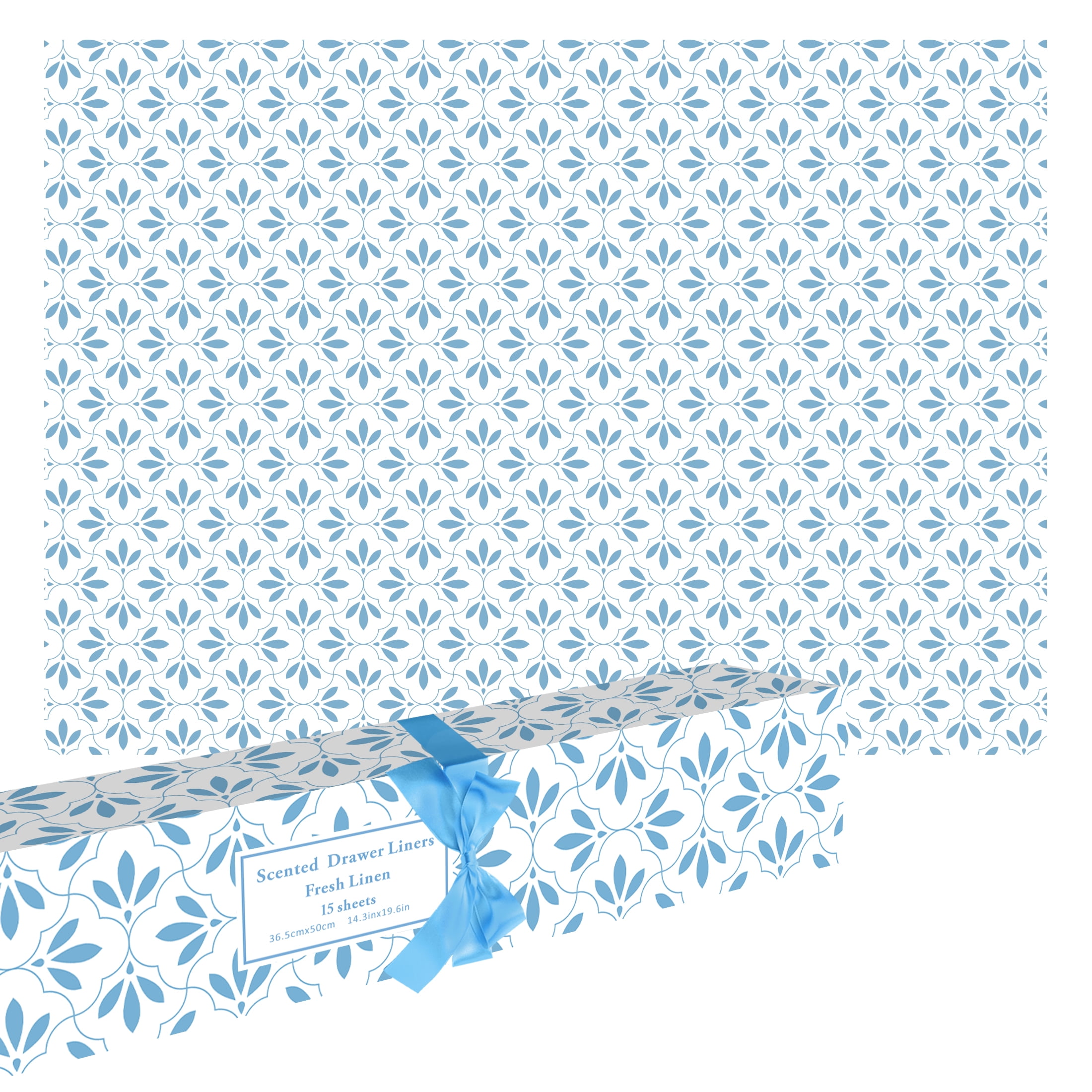 SCENTORINI 6 Sheets Drawer Liners for Dresser, Linen Scented Drawer ...