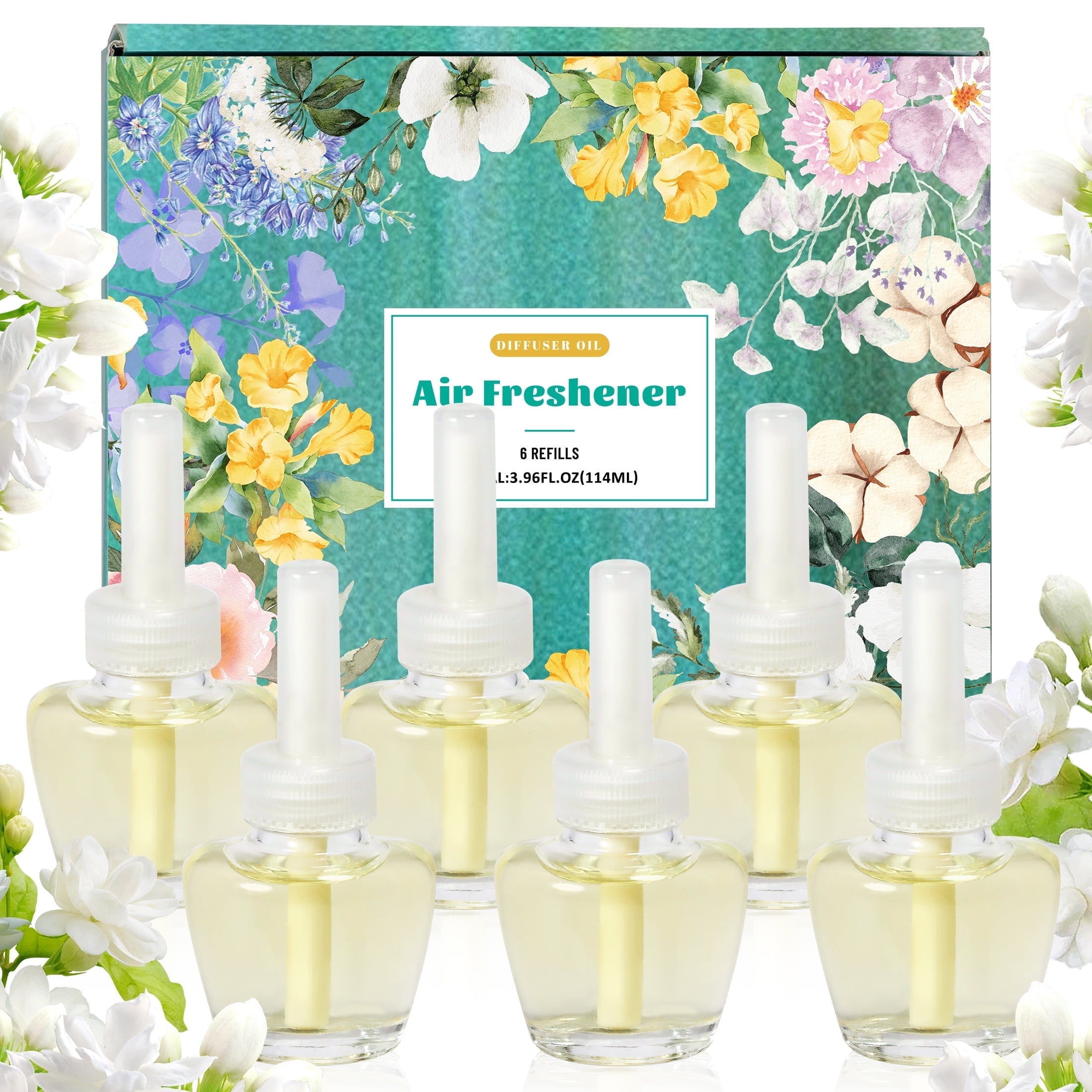 SCENTORINI Plug in Scented Oil Refill, PlugIns Refills Air Freshener ...