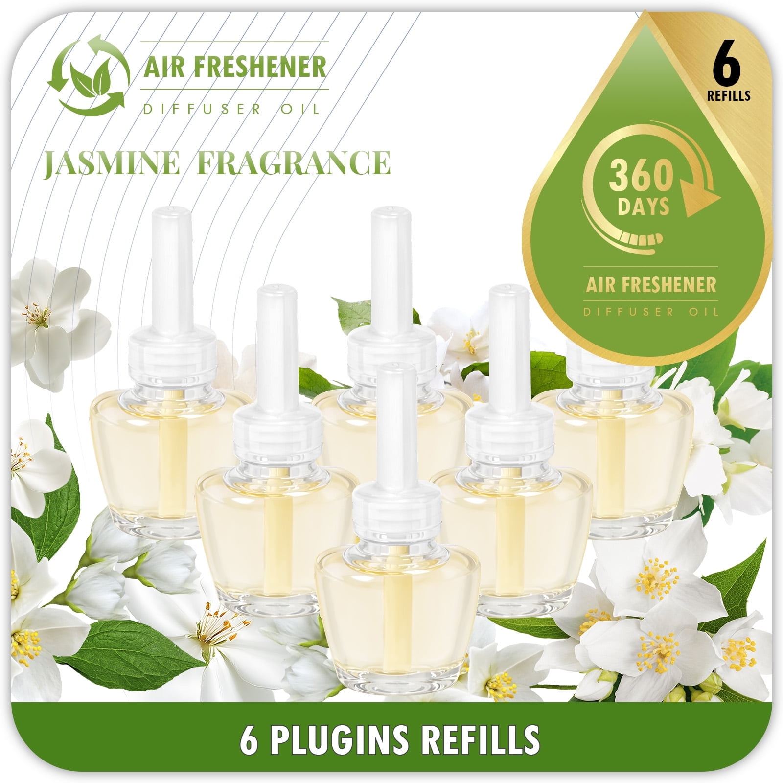 SCENTORINI Plug in Scented Oil Refill, PlugIns Refills Air Freshener ...