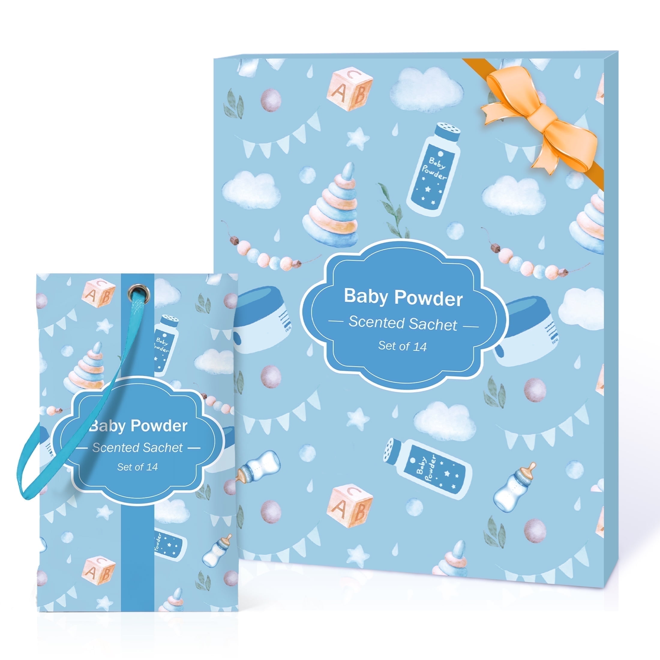 SCENTORINI Scented Sachets, 14 Packs Fragrance Packets Perfume Sachets ...