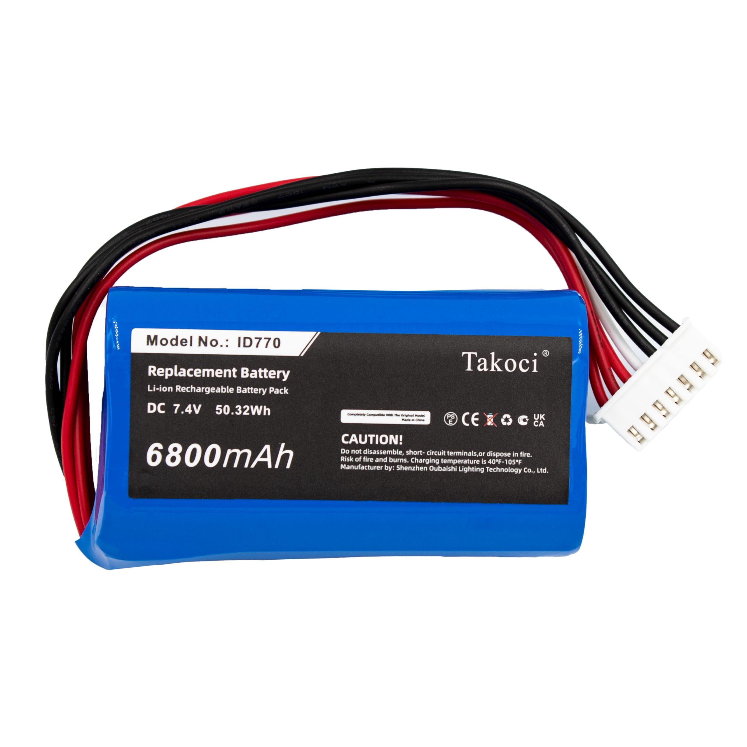 SCESMIA 6800mAh SRS-XB40 Battery Replacement Compatible with S - Ony ...