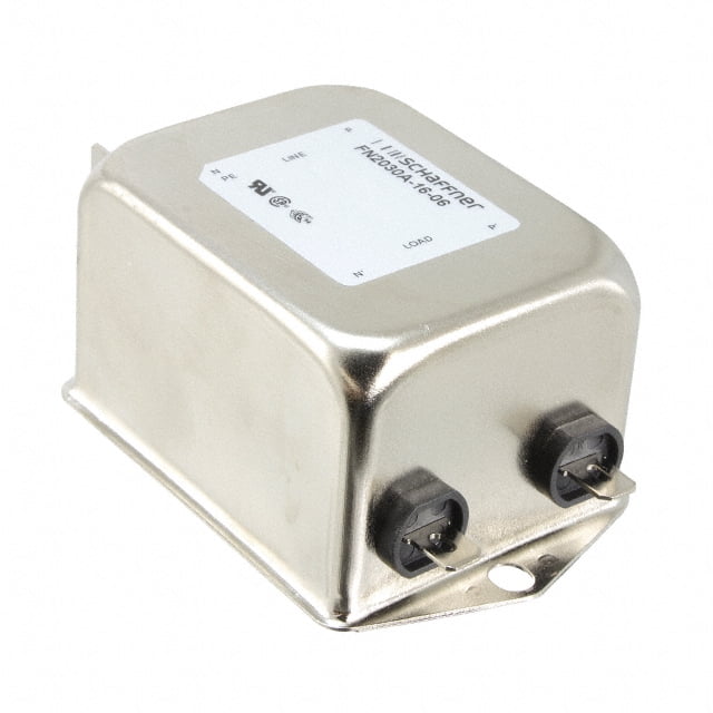 SCHAFFNER FN2030A-16-06, Power Line Filters 16A FAST ON LOW CAPACITANCE ...