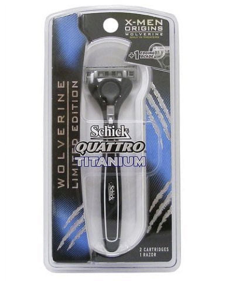 Schick Quattro Titanium Razor 1 - Walmart.com