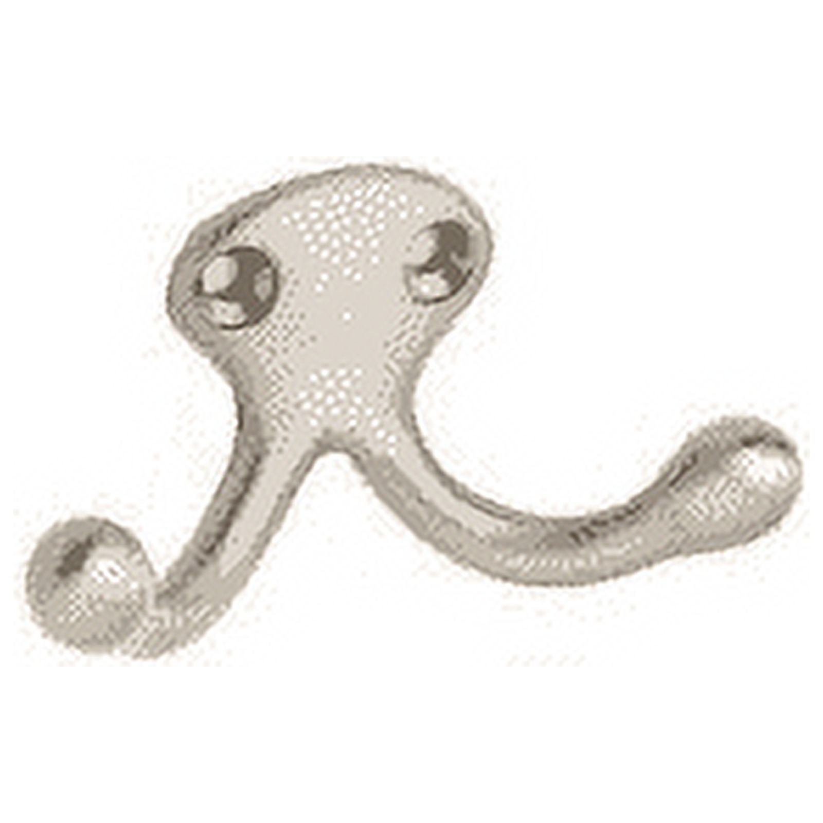 SCHLAGE 582A10 Double Wardrobe Hook - Walmart.com