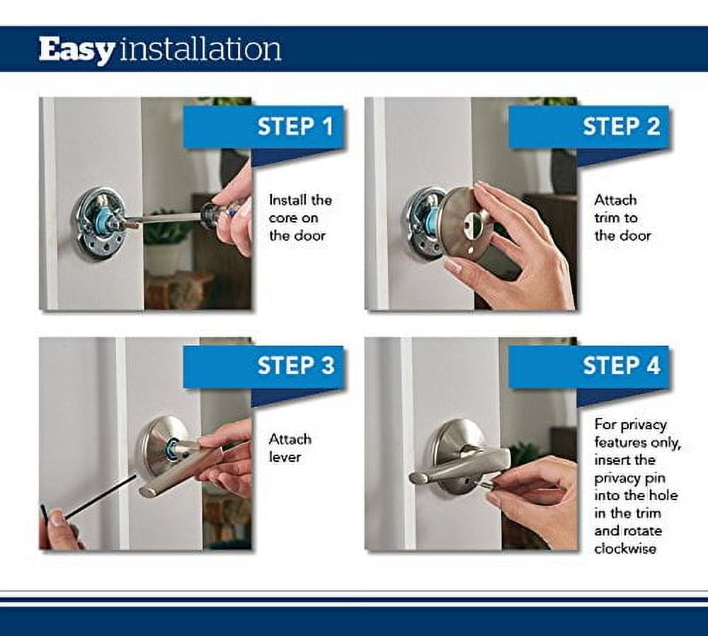 SCHLAGE Custom FC21 LAT 622 KIN Latitude Lever with Kinsler Trim Hall ...