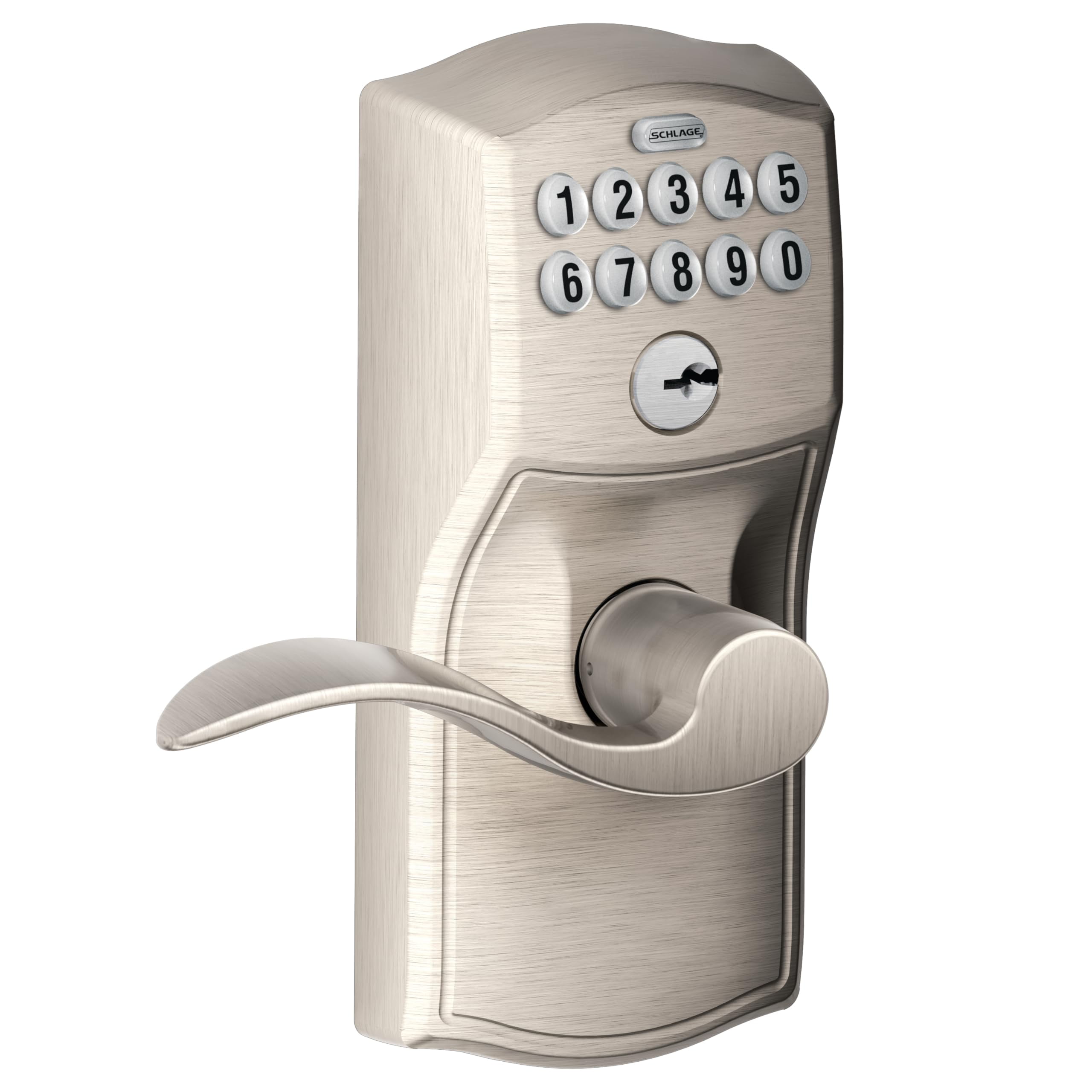 SCHLAGE FE595 CAM 619 ACC Camelot Keypad Entry with Flex-Lock and ...