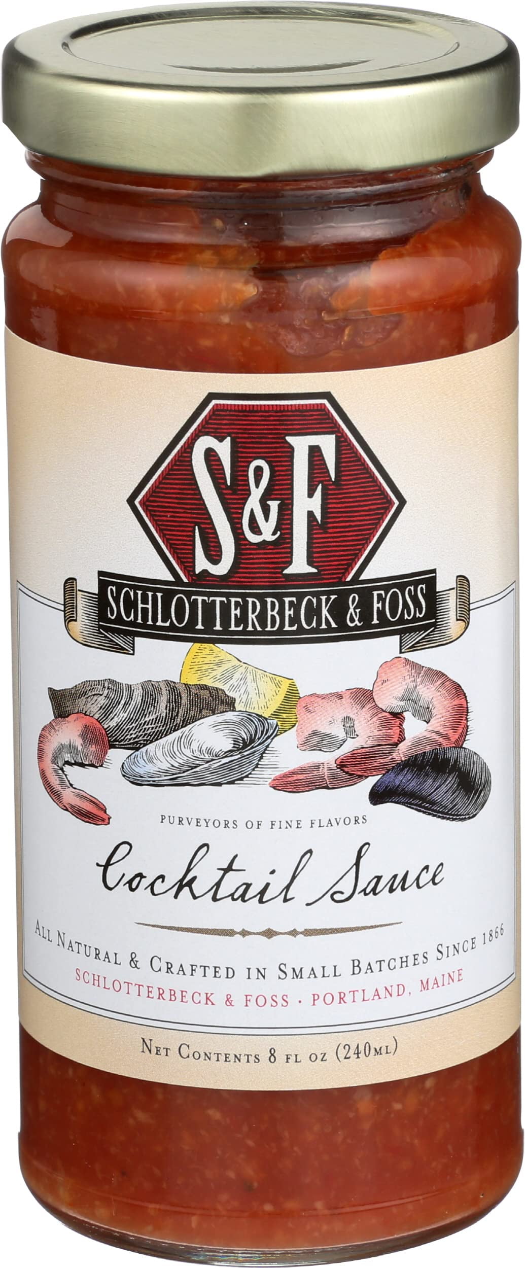 SCHLOTTERBECK & FOSS TWE5 Cocktail Sauce, 8 FZ - Walmart.com