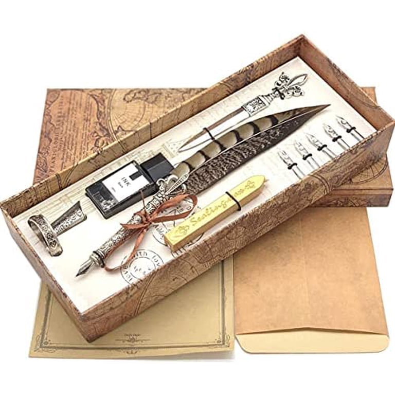 Quill Pen And Paper