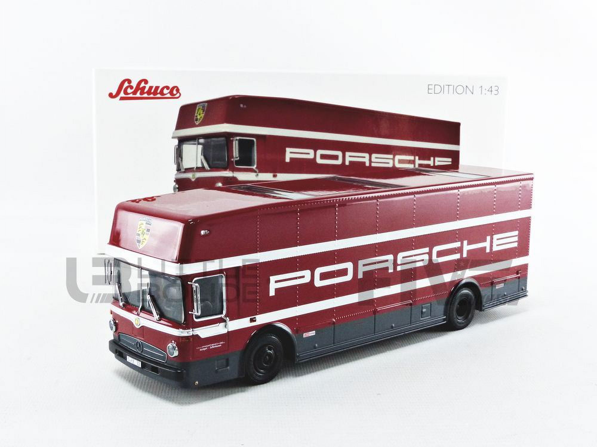 SCHUCO 1/43 - MERCEDES-BENZ Transporteur O317 - Porsche - Walmart.com
