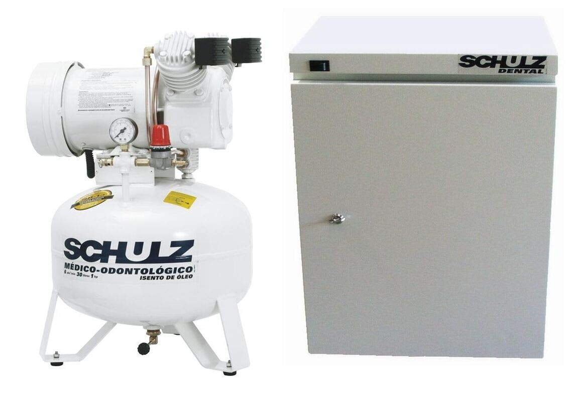 SCHULZ OILLESS AIR COMPRESSOR – 1HP + CABINET - Walmart.com