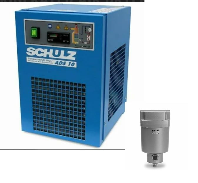 SCHULZ REFRIGERATED AIR COMPRESSOR DRYER: 10 CFM 115 VOLTS ...