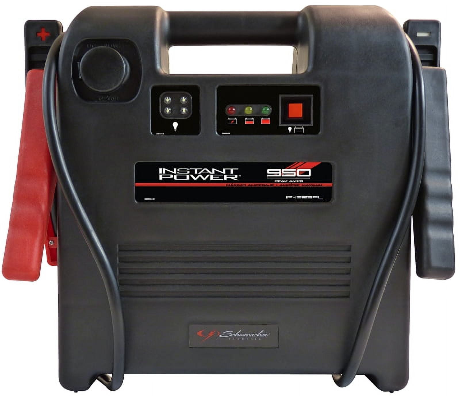 SCHUMACHER Portable Jump Starter 12V 300 CCA 950 Peak Amps 18Ah Battery ...