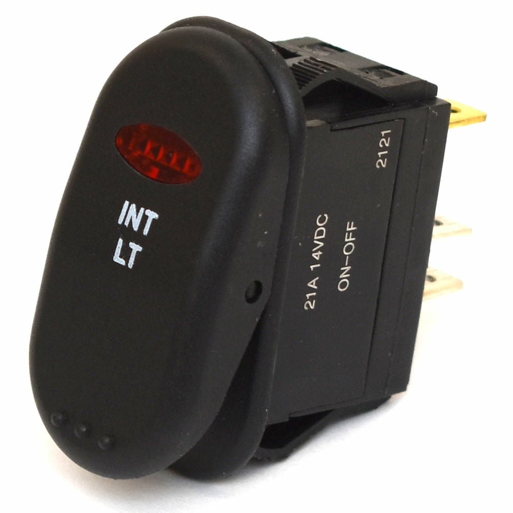 SCI Boat Rocker Switch | Interior Lights On/Off 21A 14V 3-Spade ...