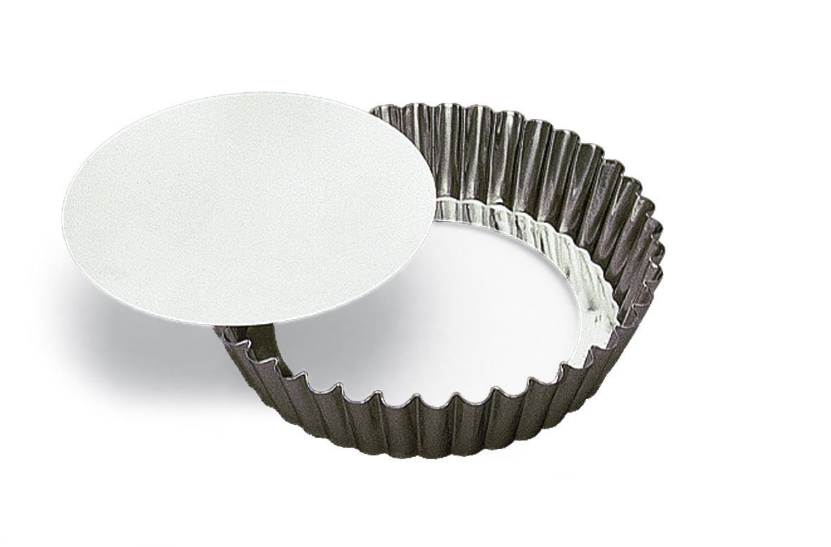 SCI Scandicrafts Fluted Deep Tart/Quiche Mold, Removable Bottom 10-inch ...