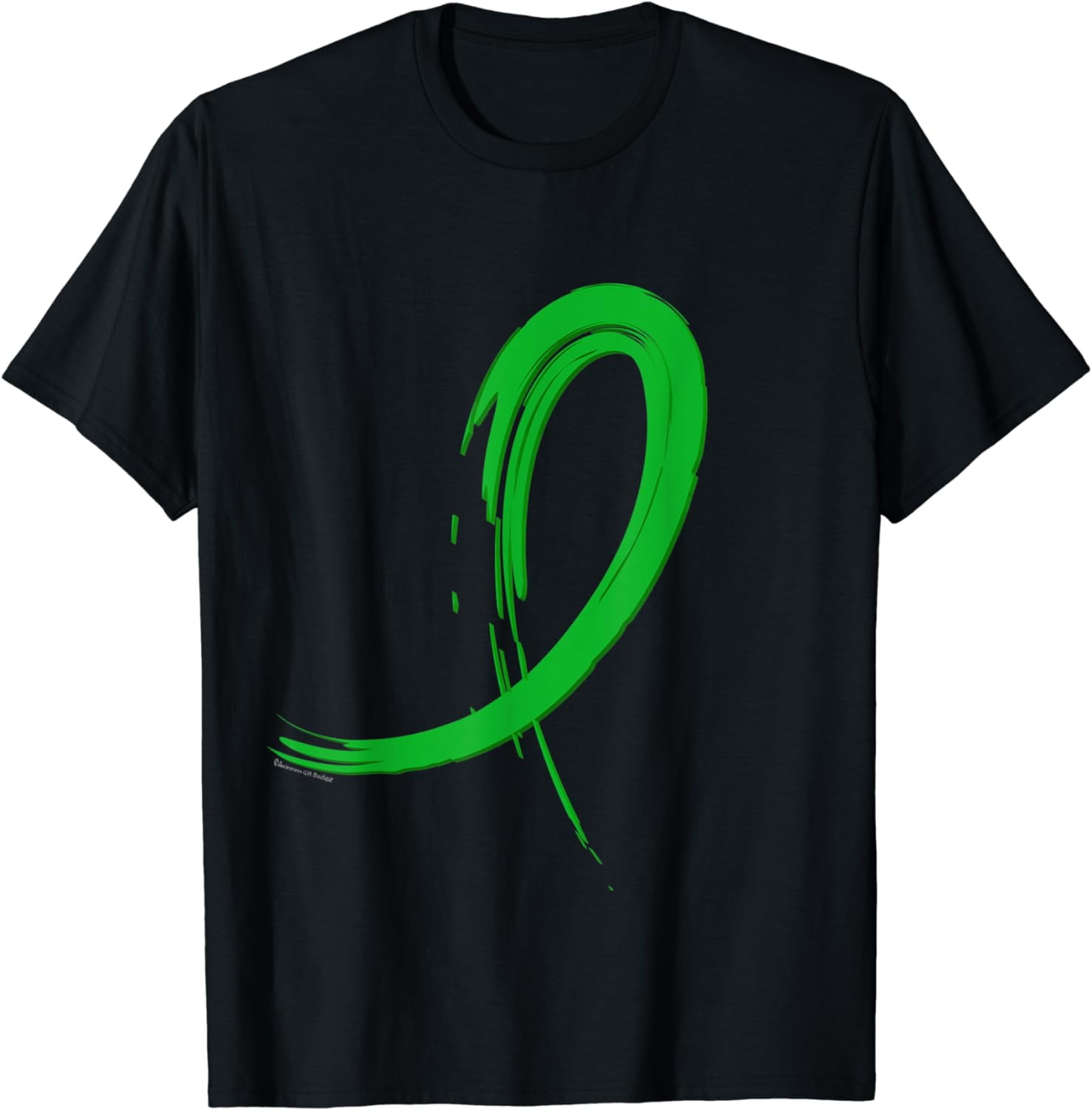 SCI aka Spinal Cord Injury T-Shirt Green Graffiti Ribbon - Walmart.com