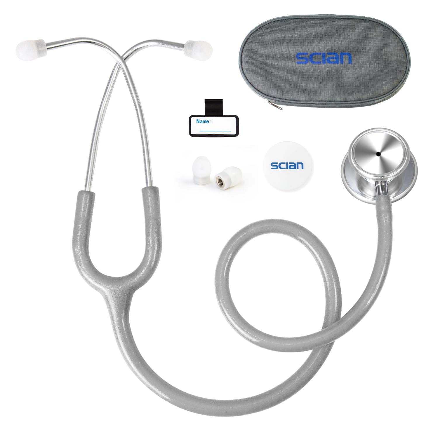 SCIAN Stethoscope Dual Head for Doctors, Nurses, Adults, Med Students ...