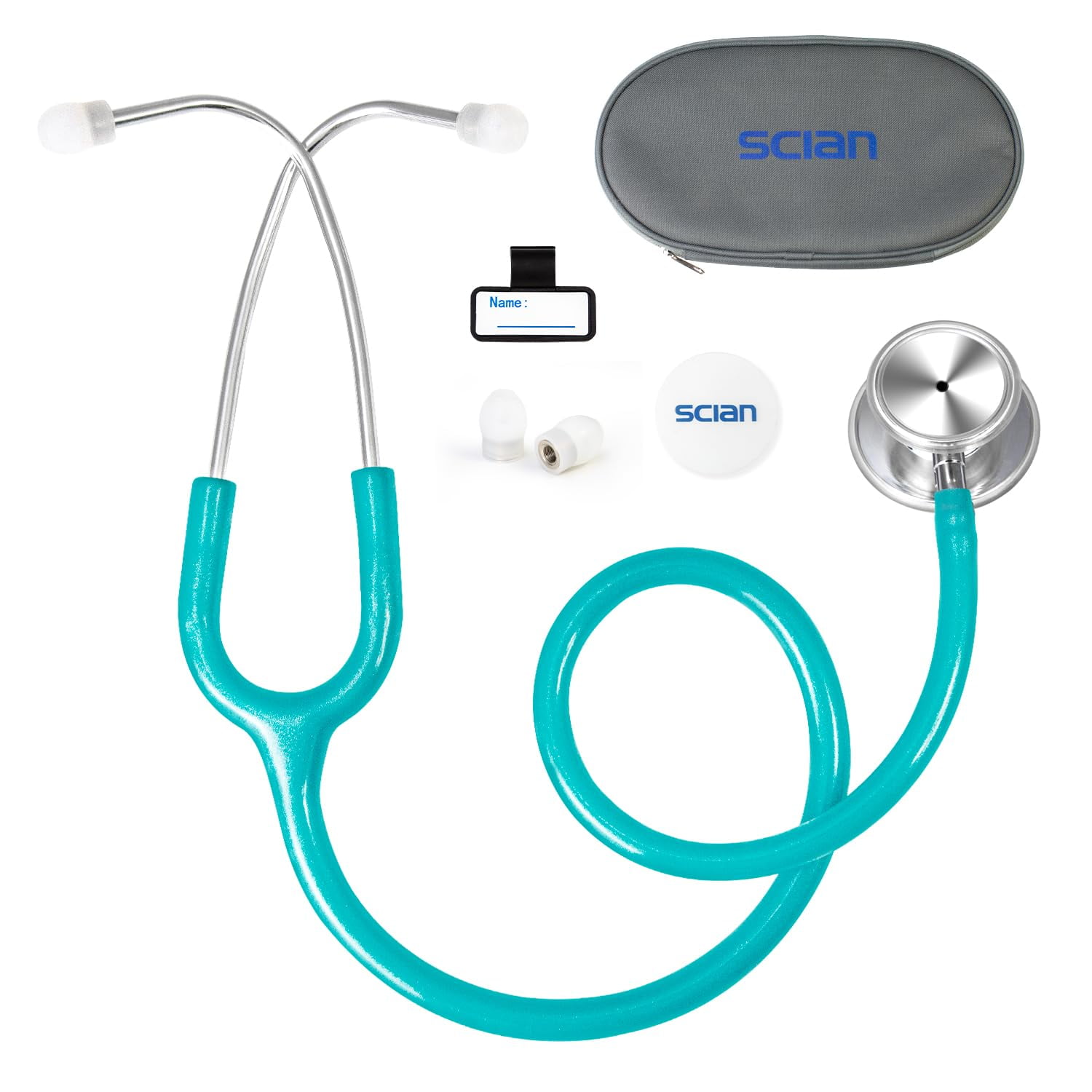 SCIAN Stethoscope Dual Head for Doctors, Nurses, Adults, Med Students ...