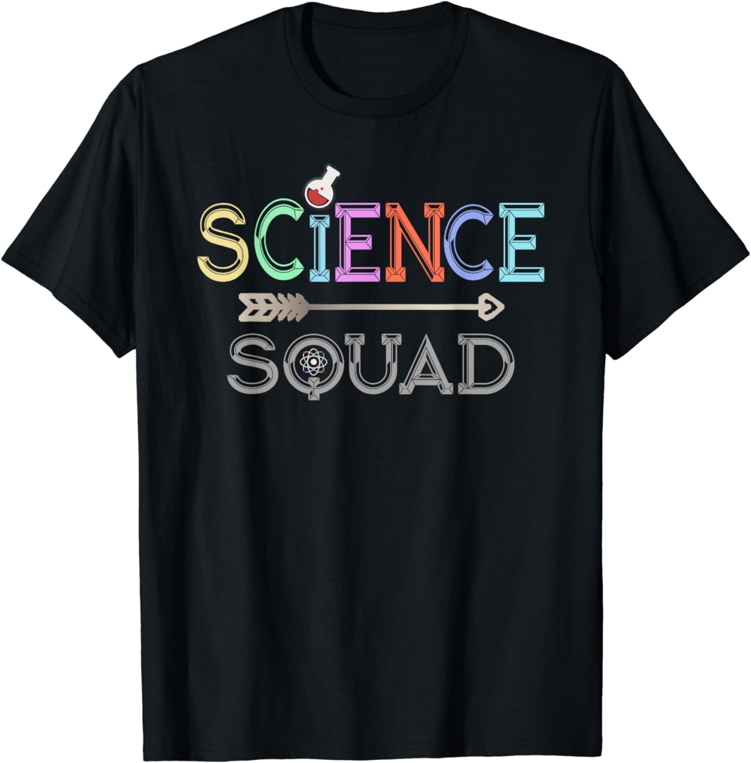 SCIENCE SQUAD Teacher Student Technology Engineer Team T-Shirt - Walmart.com
