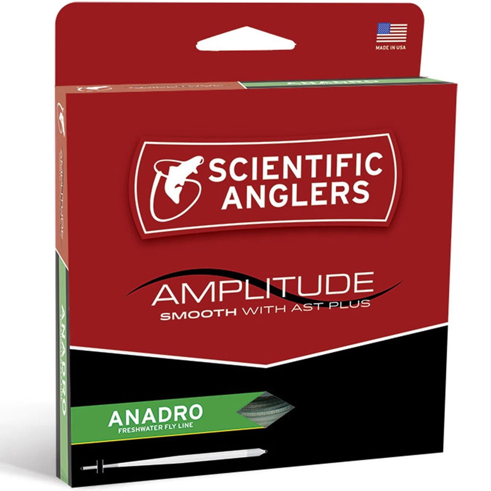 SCIENTIFIC ANGLERS Amplitude Smooth Anadro/Nymph WF-8-F Moss/Willow ...