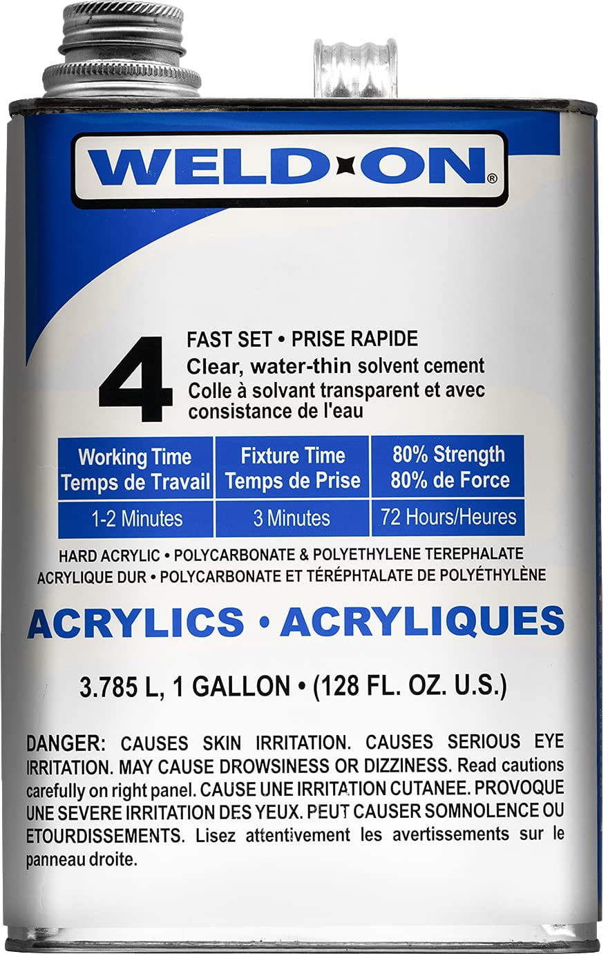 SCIGRIP Weld-On #4 High Strength Plastic Adhesive, Gallon with ...