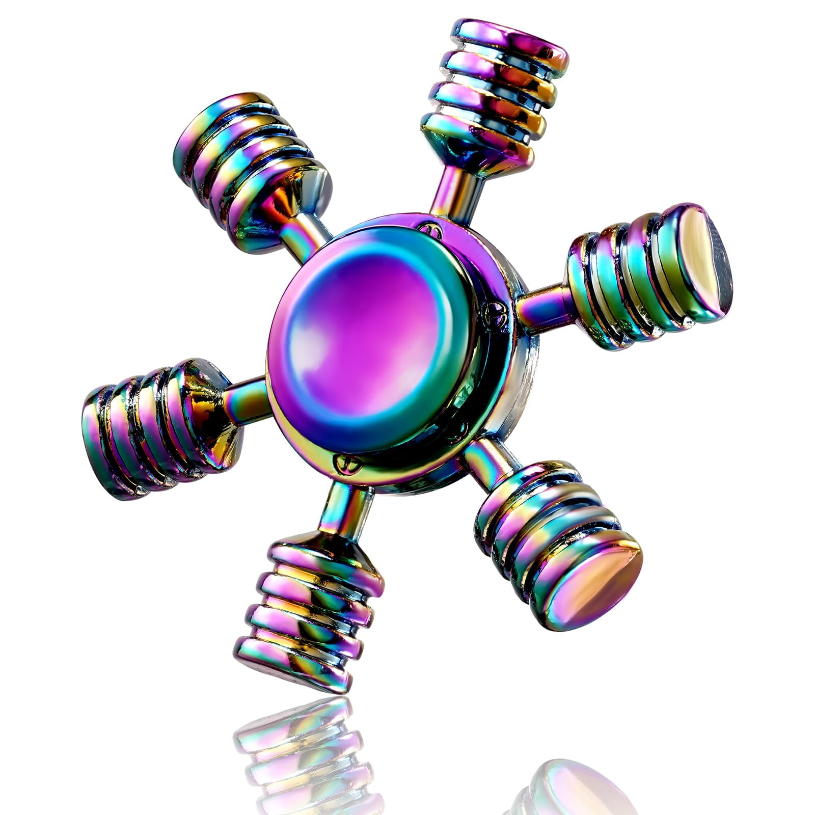 SCIONE Metal Fidget Spinner Gifts for Adults and Stress Anxiety ADHD ...