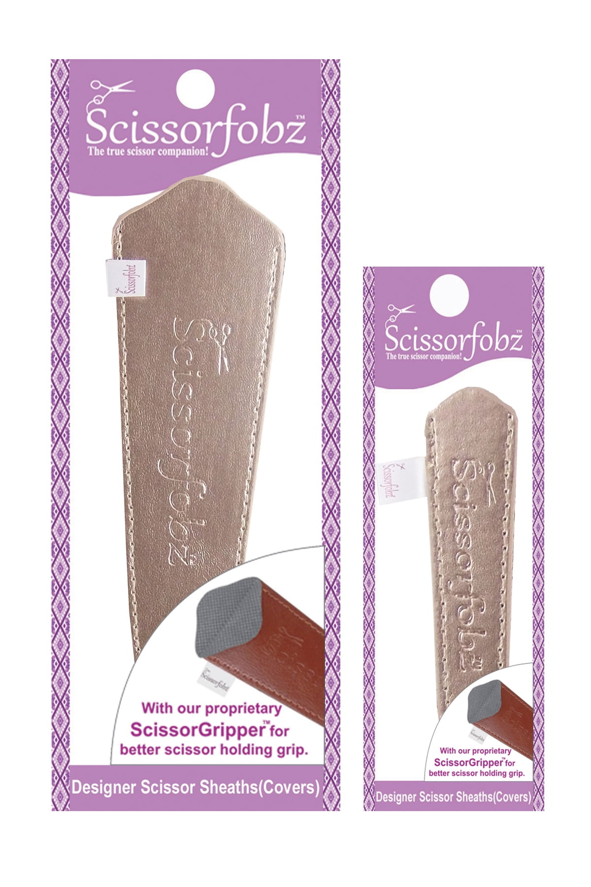 SCISSORFOBZ Designer Scissors Sheaths Shears Protective Covers-2 pcs ...