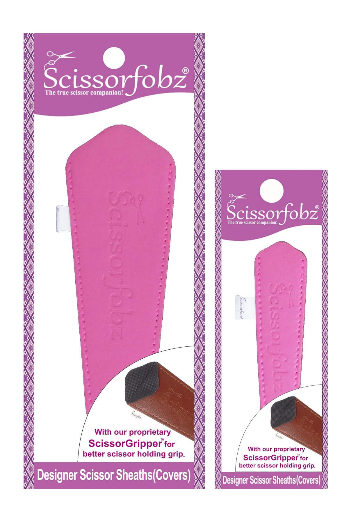 SCISSORFOBZ Designer Scissors Sheaths Shears Protective Covers-2 pcs ...