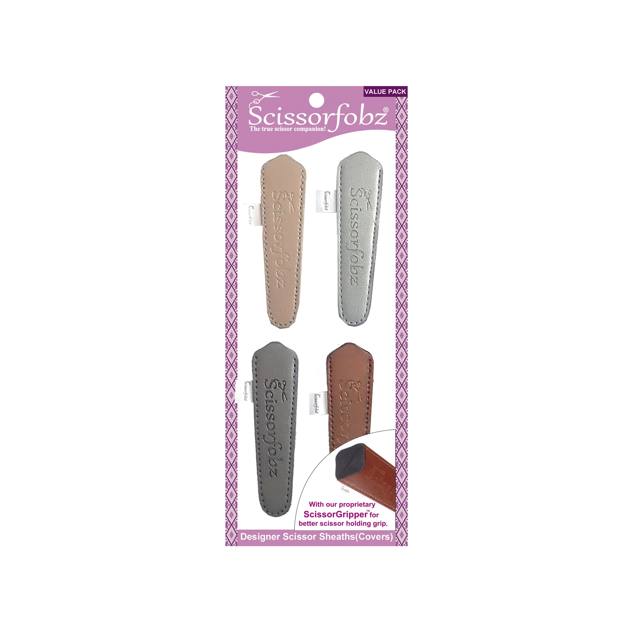 SCISSORFOBZ Designer Scissors Sheaths Shears Protective Covers-Small ...