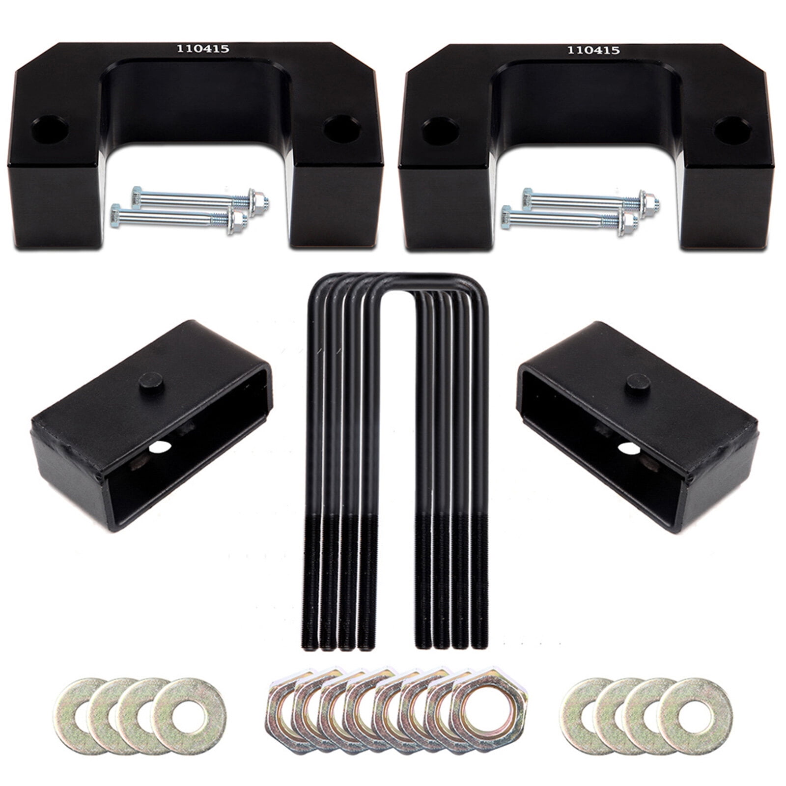 SCITOO 1 inch Front 2.5 inch Rear Leveling lift kit for Chevrolet 2007-2018 Lift Strut Spacer ...